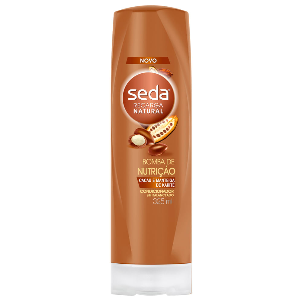 Condicionador Seda 325ml Bomba De Nutrição