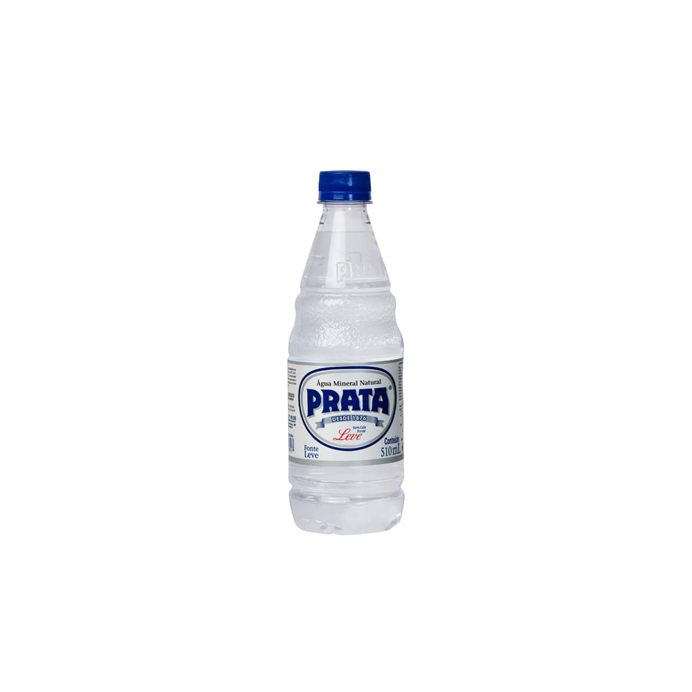 Água Mineral Prata sem Gás 510ml