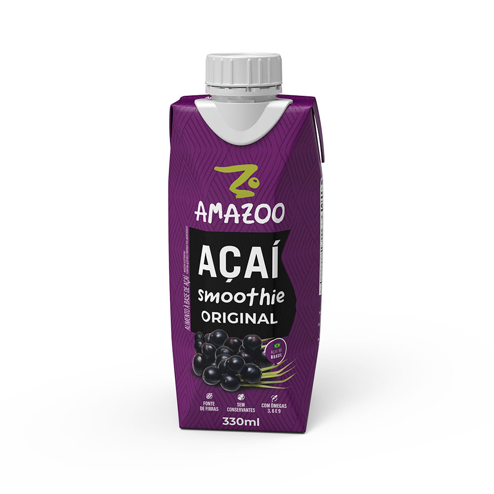 Suco Amazoo Açaí Tradicional 330ml