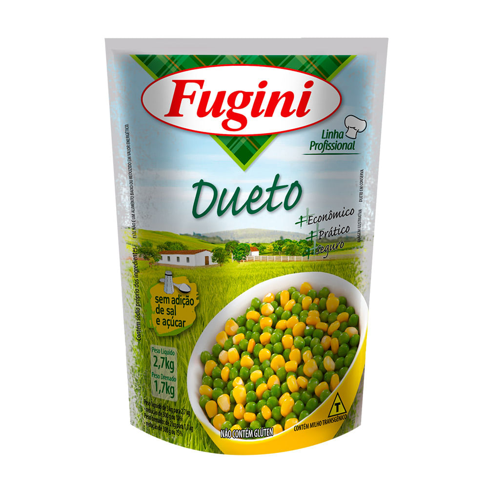 Dueto Fugini 1,700kg Sachê