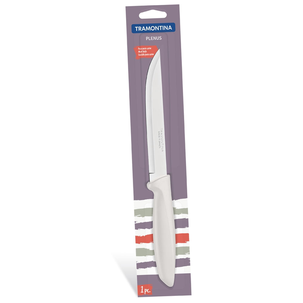 Faca Cozinha Tramontina Inox Plenus Branco