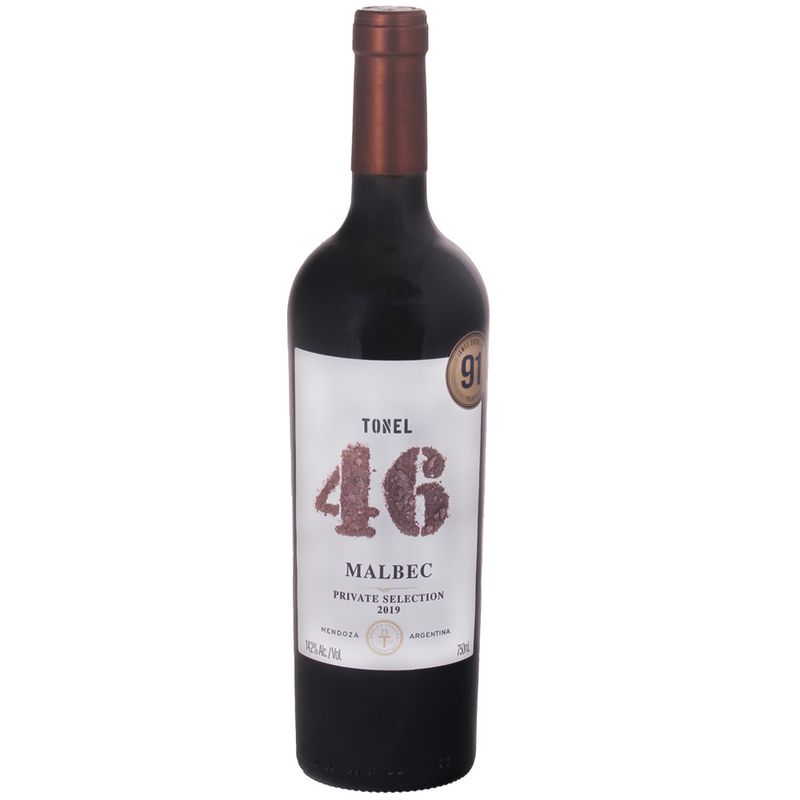 Vinho Argentino Tonel 46 Private Selection Malbec 750ml