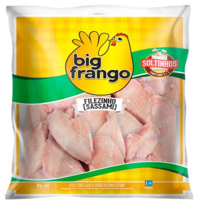 Filezinho Sassami IQF Big Frango 2 kg