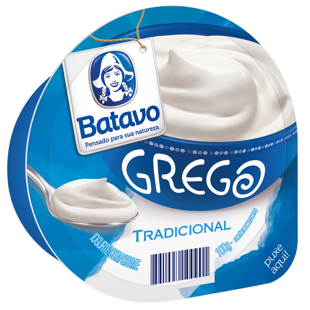 Iog Grego Batavo 100g Tradicional