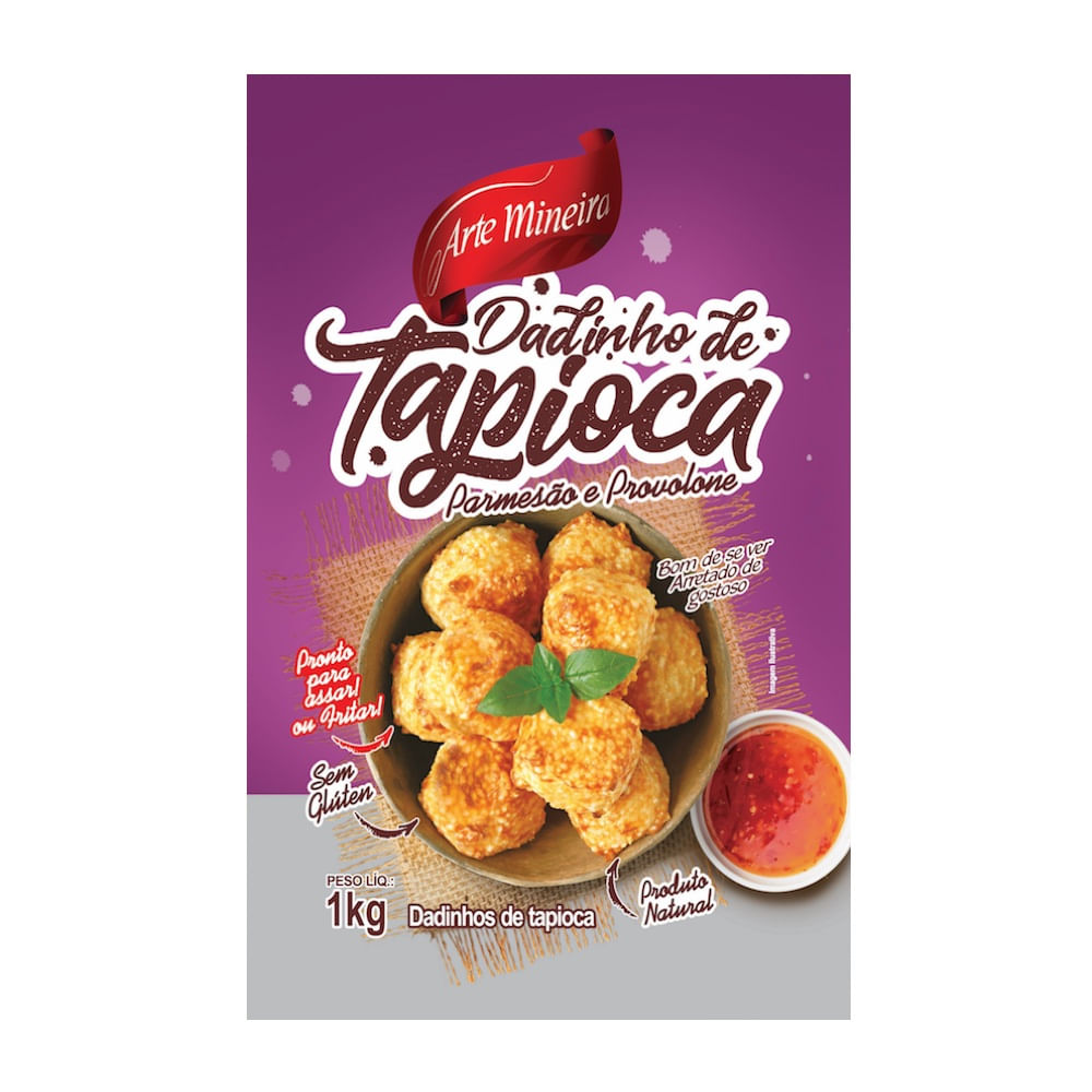 Dadinho Tapioca Arte Mineira 1kg