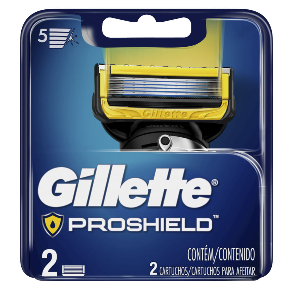 Carga Para Aparelho De Barbear Gillette Fusion Proshield