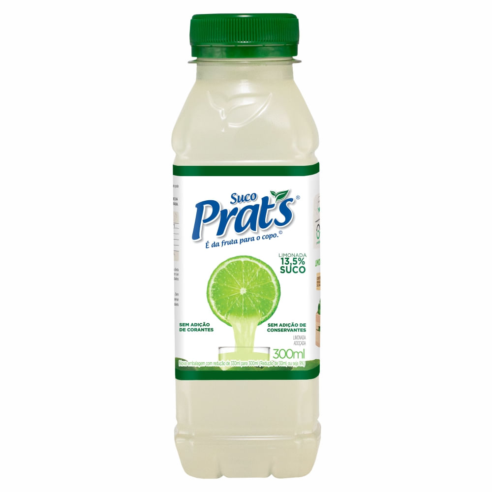 Suco Refrigerado Limonada Adoçada Prats