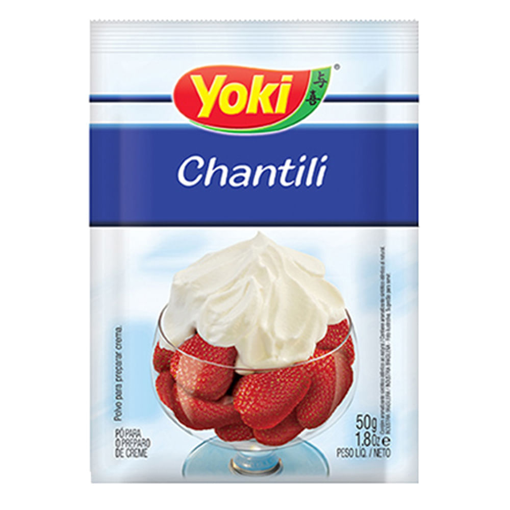 Pó Chantilly Yoki 50g