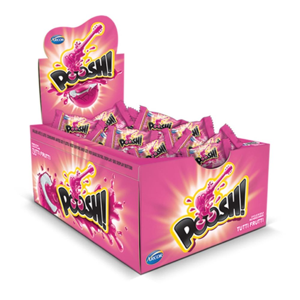 Chicle Poosh Tutti Frutti 200g