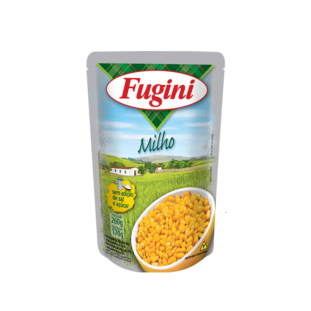 Milho Verde Fugini Sachê 170G