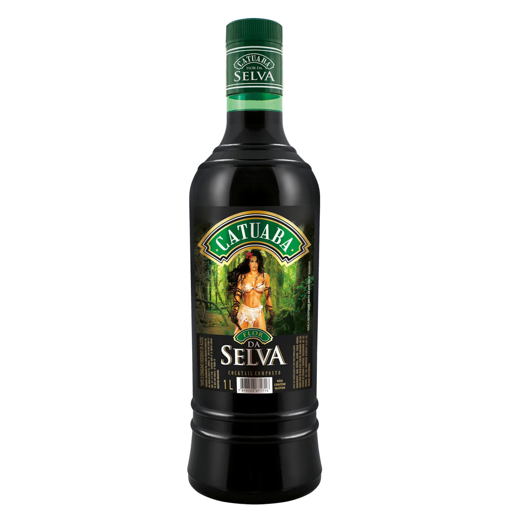 Catuaba Flor Da Selva 1l Tradicional