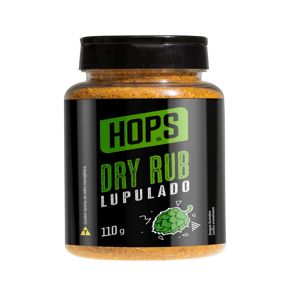 Tempero Dry Rub Hops Tradicional 110g