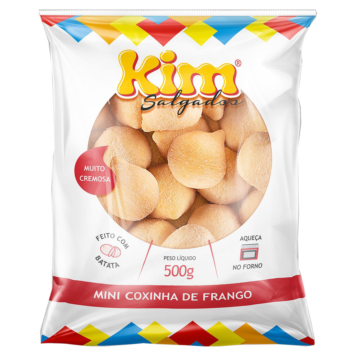 Mini Coxinha de Frango Kim 500g