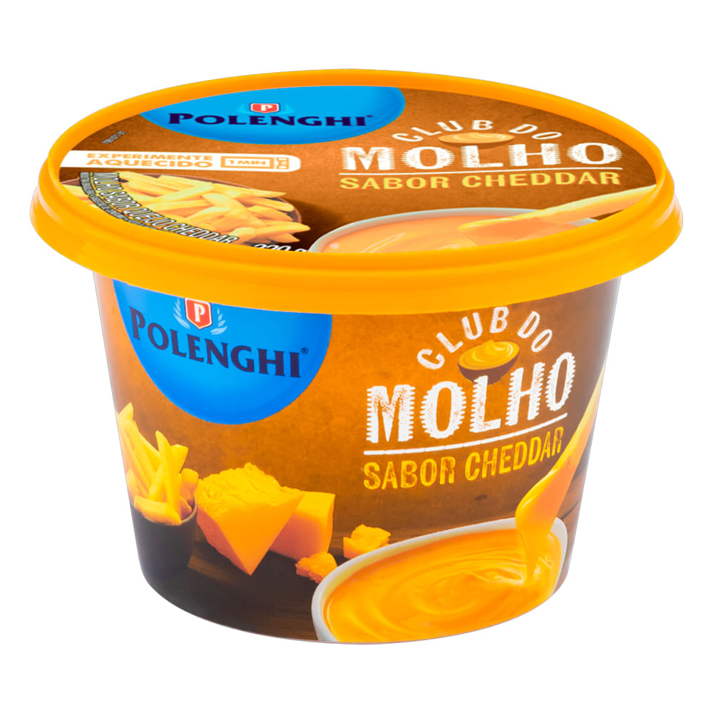 Club do Molho Polenghi Sabor Cheddar 220g