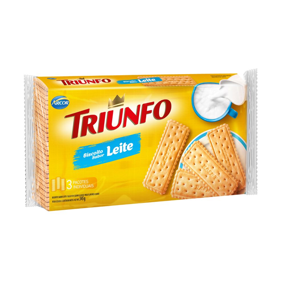 Biscoito Triunfo Leite 345g