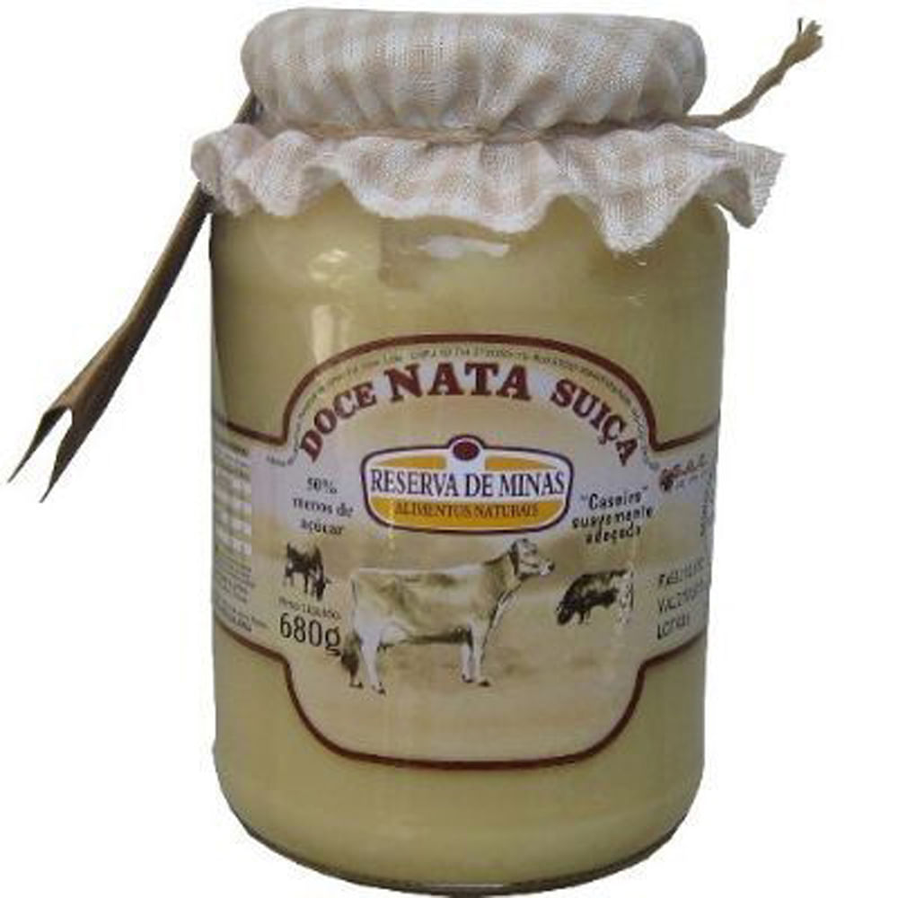 Doce Nata Suiça Reserva De Minas 680g