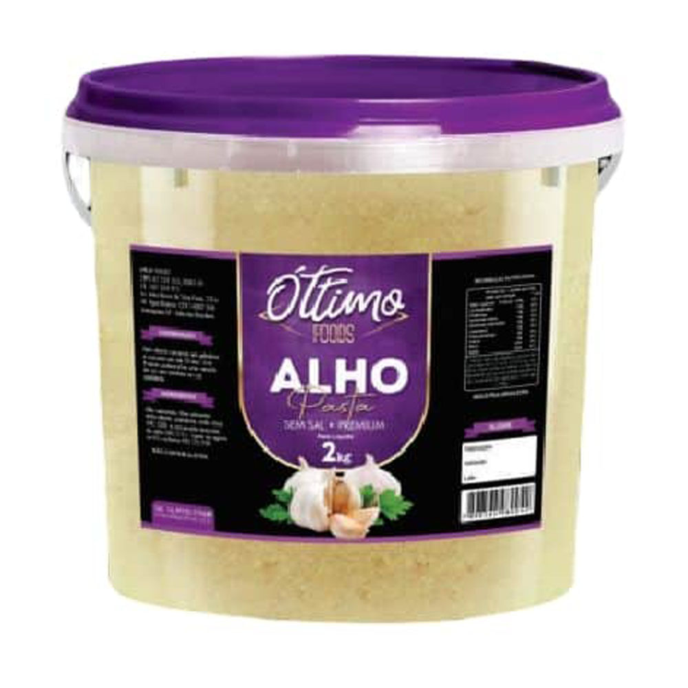 Tempero Pronto Ottimo Pasta Alho Sem Sal 2Kg