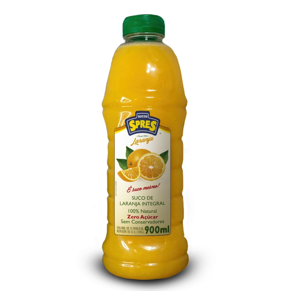 Suco Refrigerado Spres Laranja 900ml