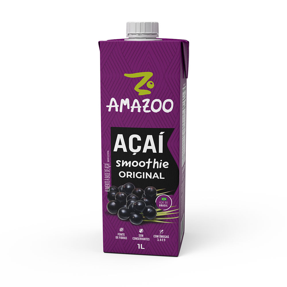 Suco Amazoo Açaí Tradicional 1L