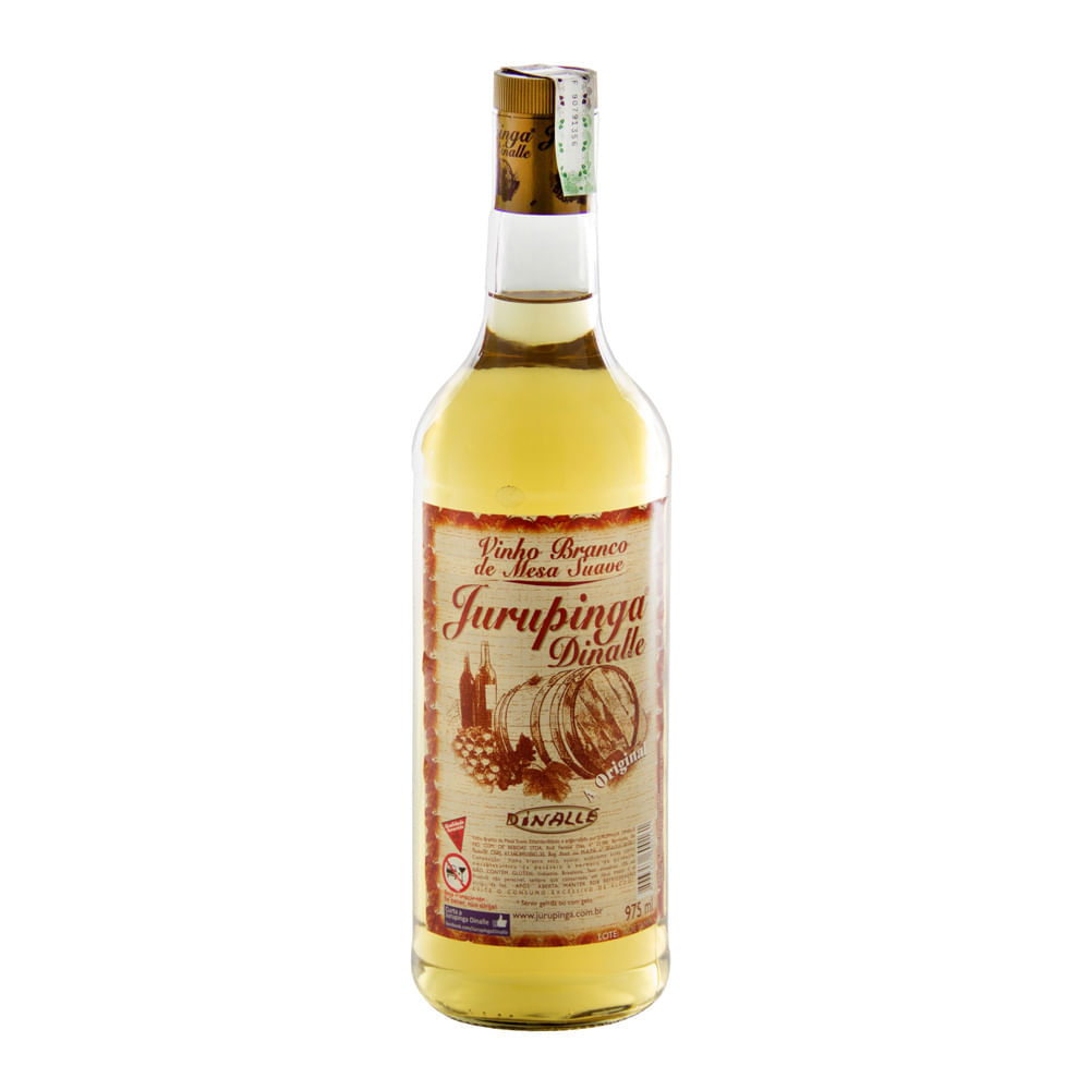 Vinho Brasileiro Jurupinga Suave Branco 975ml