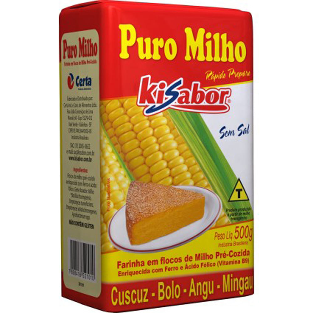 Puro milho Kisabor 500g