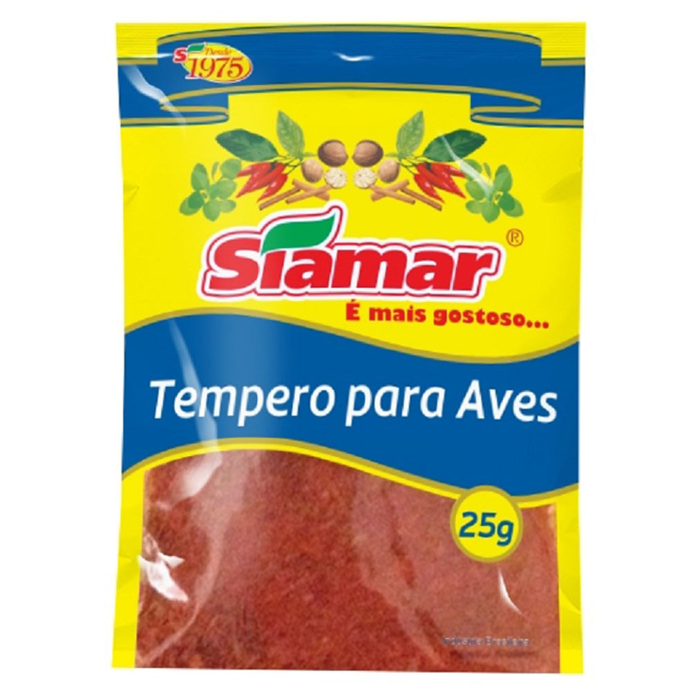Tempero Pronto Siamar Aves 25g - Supermercado Savegnago