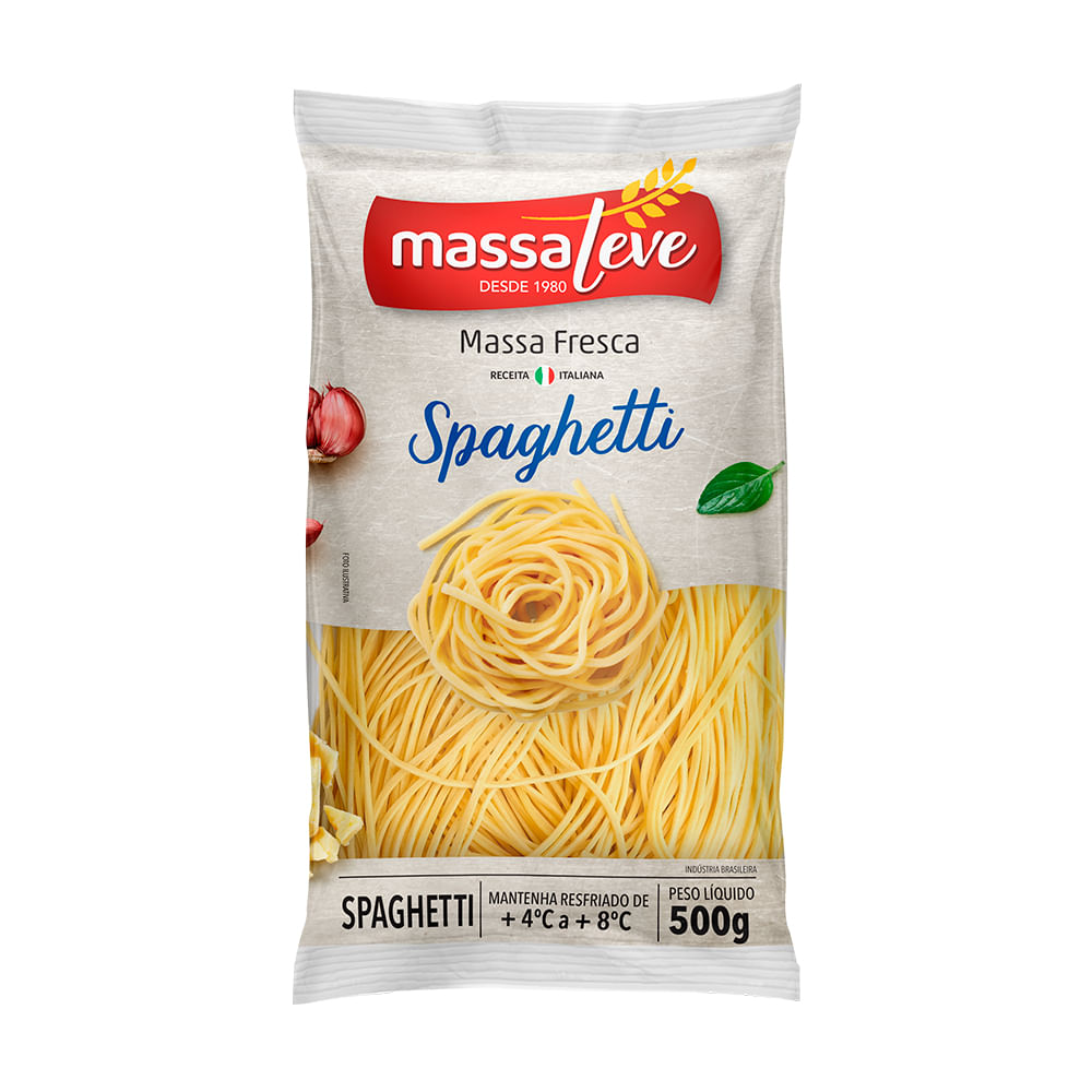 Massa Fresca M Leve 500g