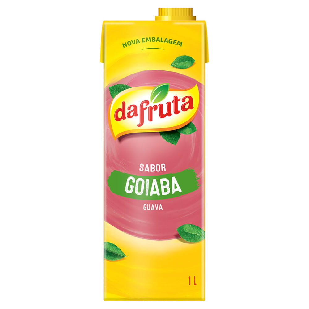 Bebida Com Suco Dafruta Goiaba 1L
