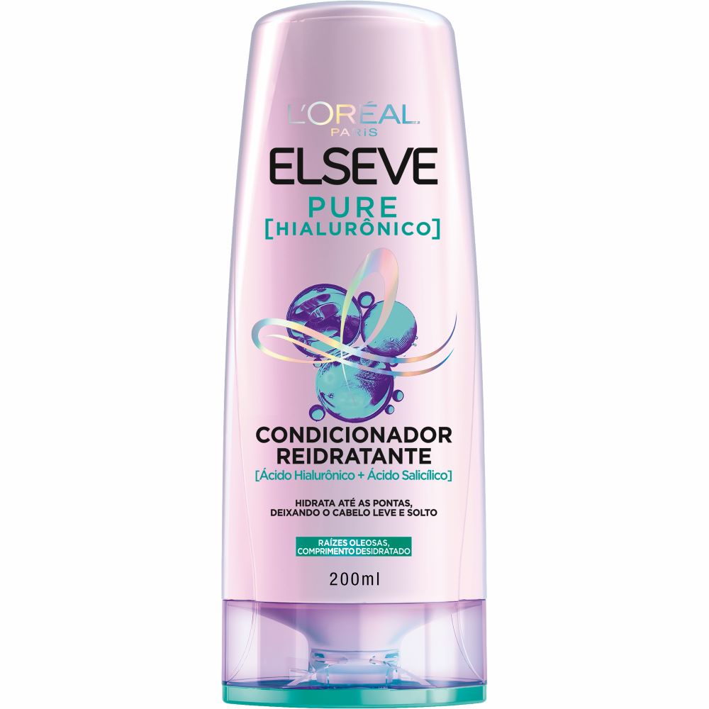 Condicionador Elseve Pure Hialurônico 200ml