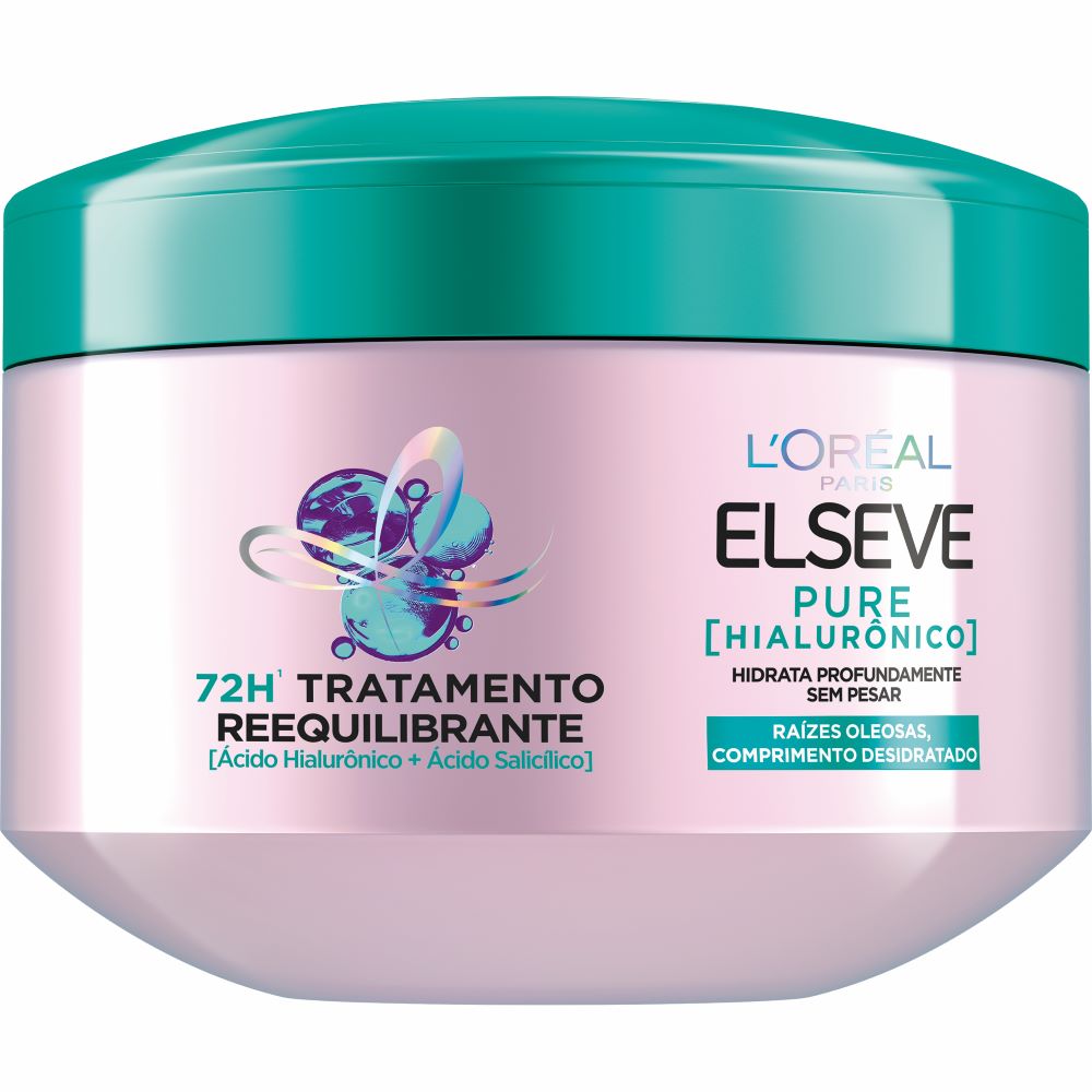 Creme Tratamento Elseve Pure Hialurônico 300g - Supermercado Savegnago