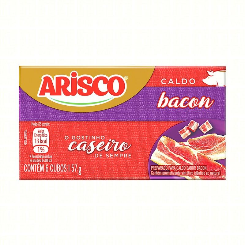 Caldo Arisco tablete bacon 57g