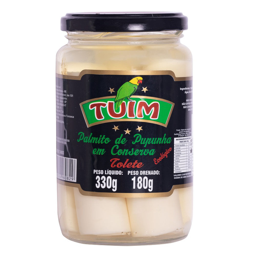 Palmito Tuim 180g Pupunha