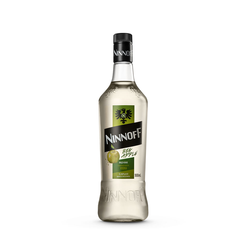 Vodka Ninnoff Big Apple 900ml
