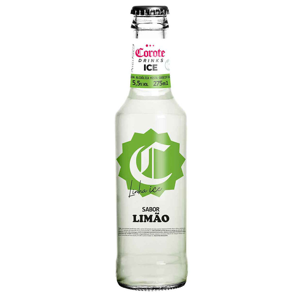 Bebida Corote Ice 275ml Limão