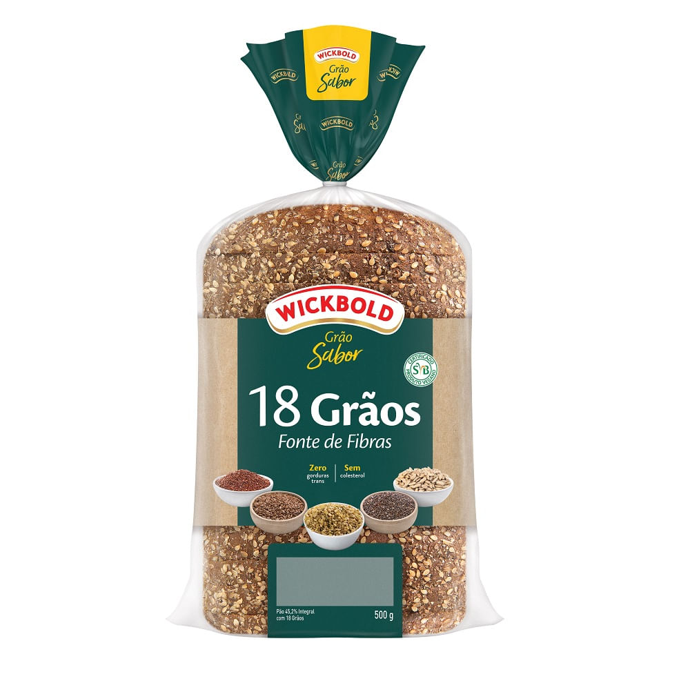 Pao Wickbold 500g 18 Graos