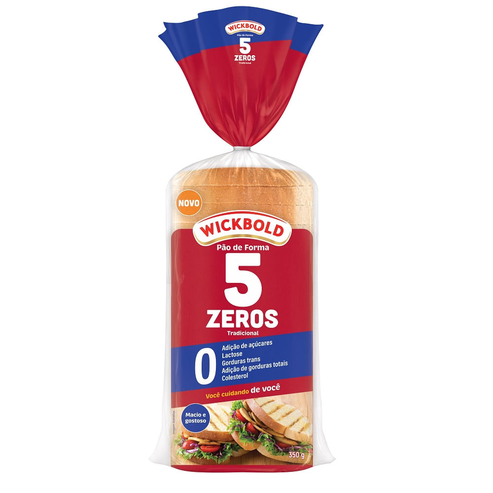 Pão Forma Wickbold 5 Zeros 350g