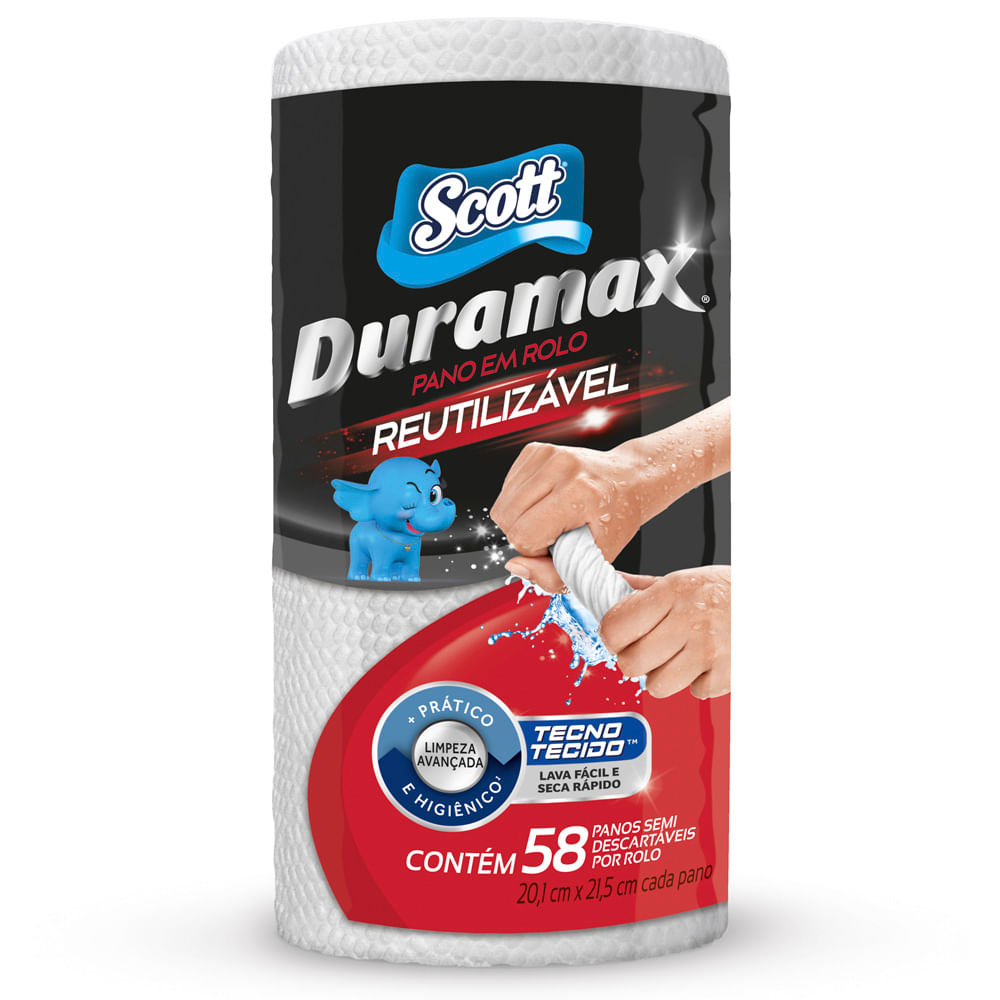 Pano Multiuso Scott Duramax Com 58 Unidade