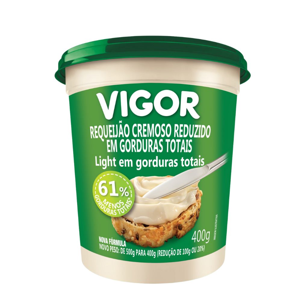 Requeijão Vigor Light 400g