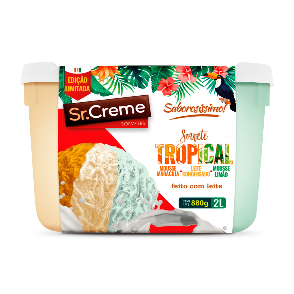 Sorvete Sr.Creme Tropical 2L