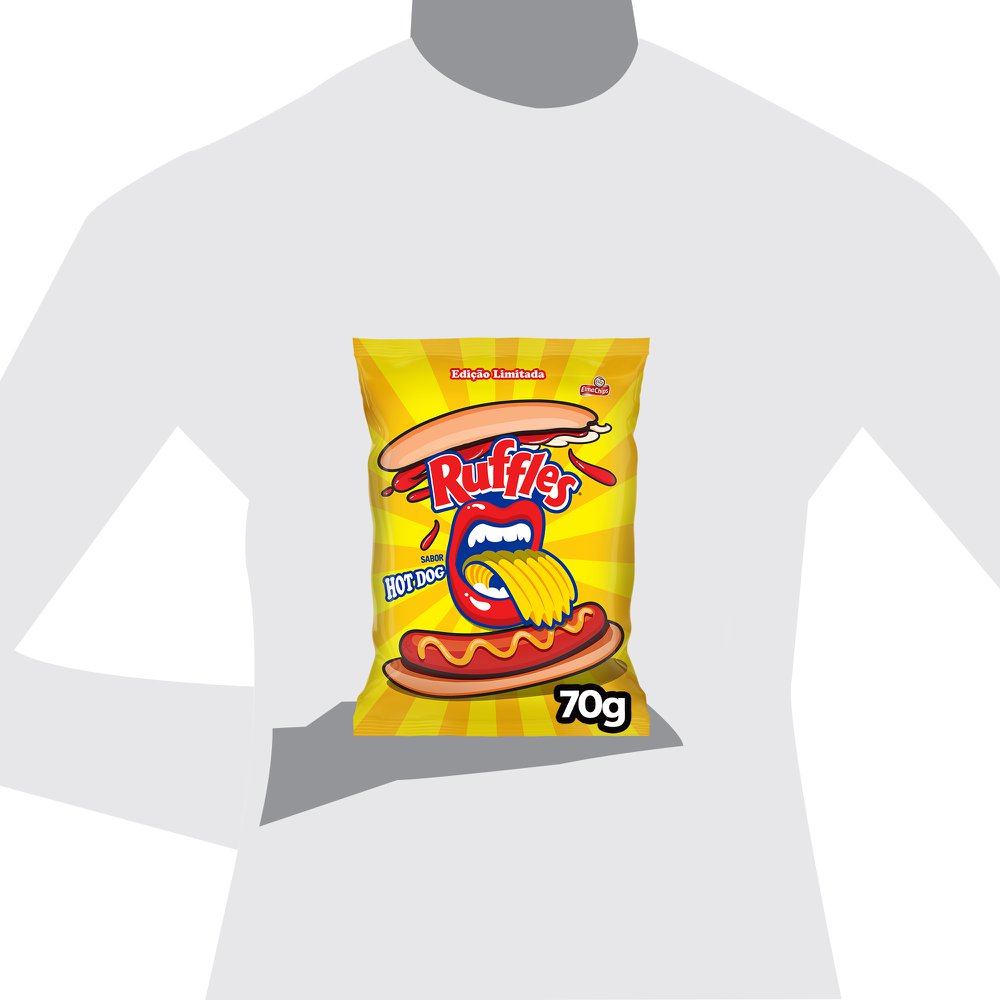 Salgadinho Batata Ruffles Hot Dog 70g