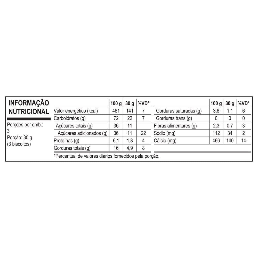 Biscoito Recheado Chocolate Bono 90g Nestlé