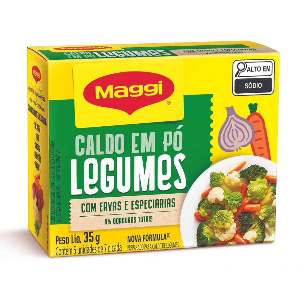 Caldo Em Pó Maggi Legumes 35g - Supermercado Savegnago