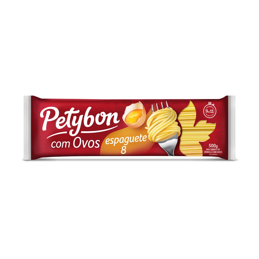 Macarrão Ovos Petybon 500g Espaguete Macarrão Ovos Petybon 500g Espaguete