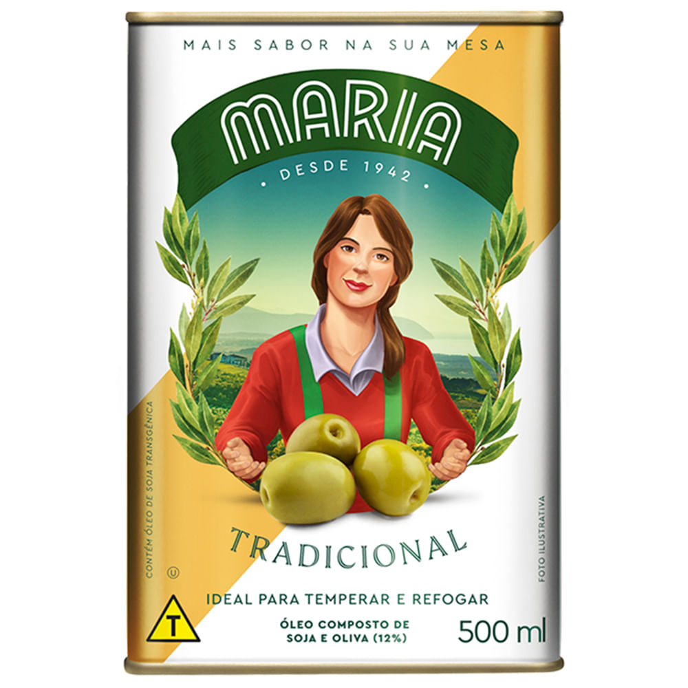 Óleo Composto Maria 500ml Tradicional