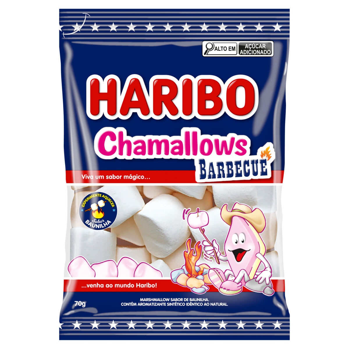 Marshmallow Haribo Barbecue 70g