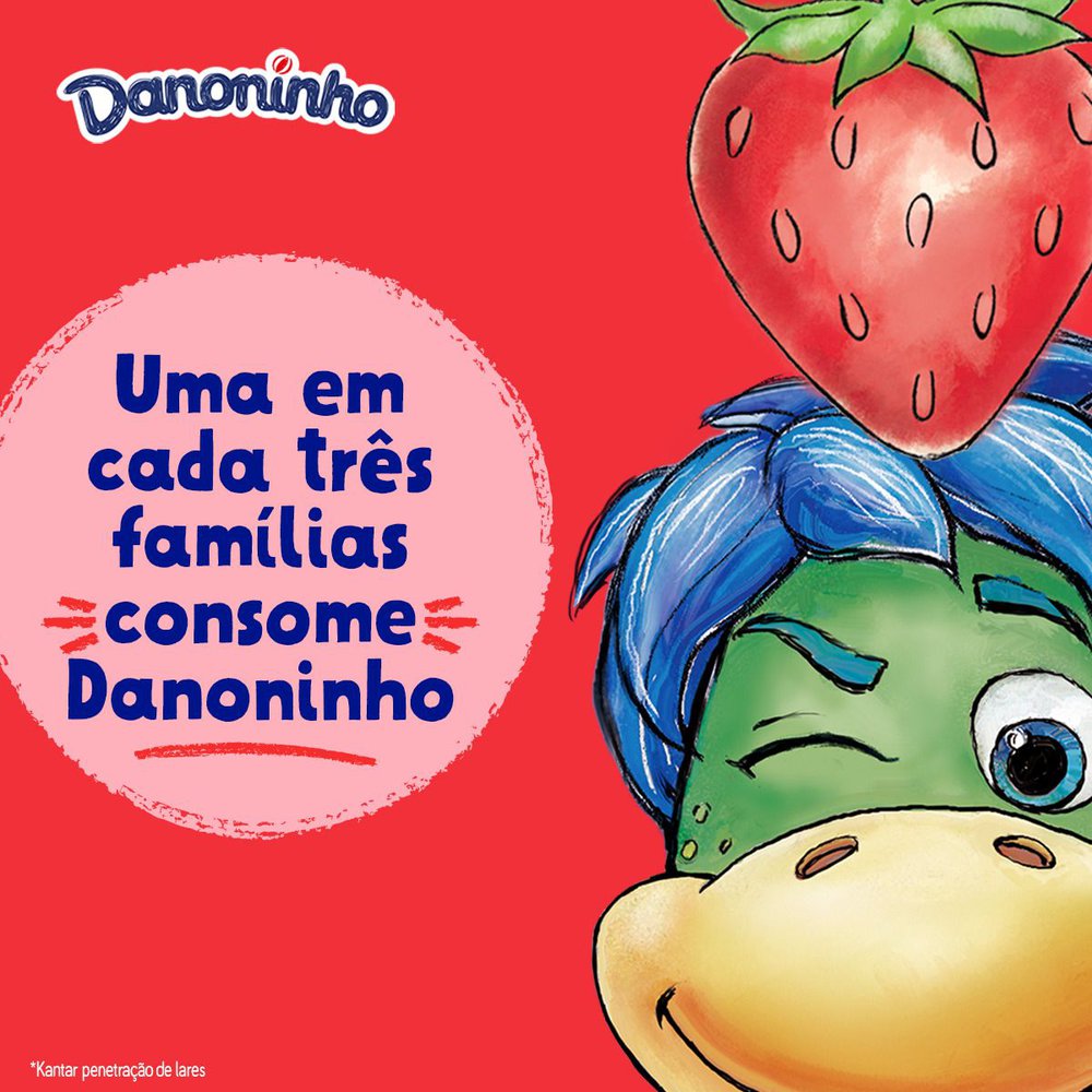 Danoninho Petit Suisse Morango e Banana 160g