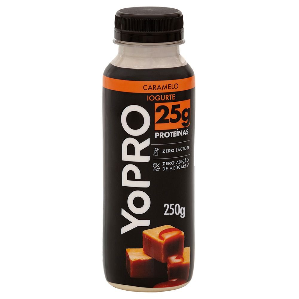 Iogurte Líquido YoPRO Caramelo 25g de proteínas 250g