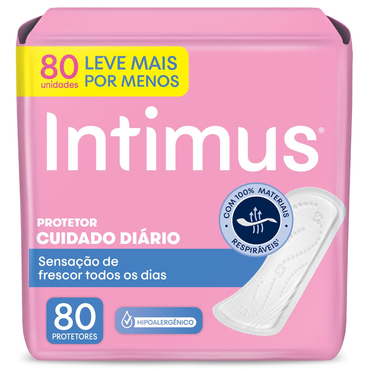 Absorvente Intimus 80 unidades