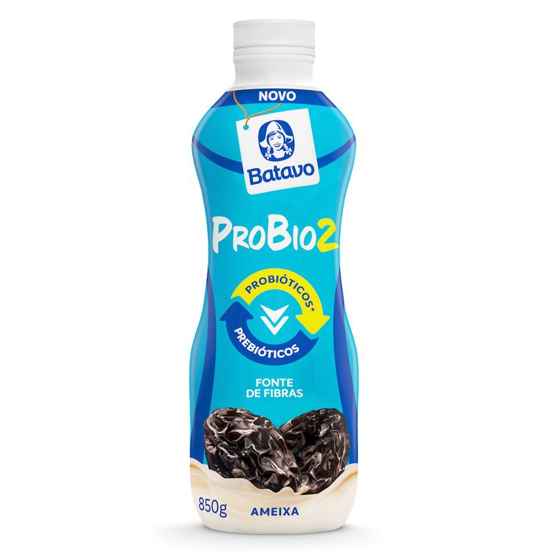 Iogurte Líquido Batavo ProBio2 Ameixa 850g