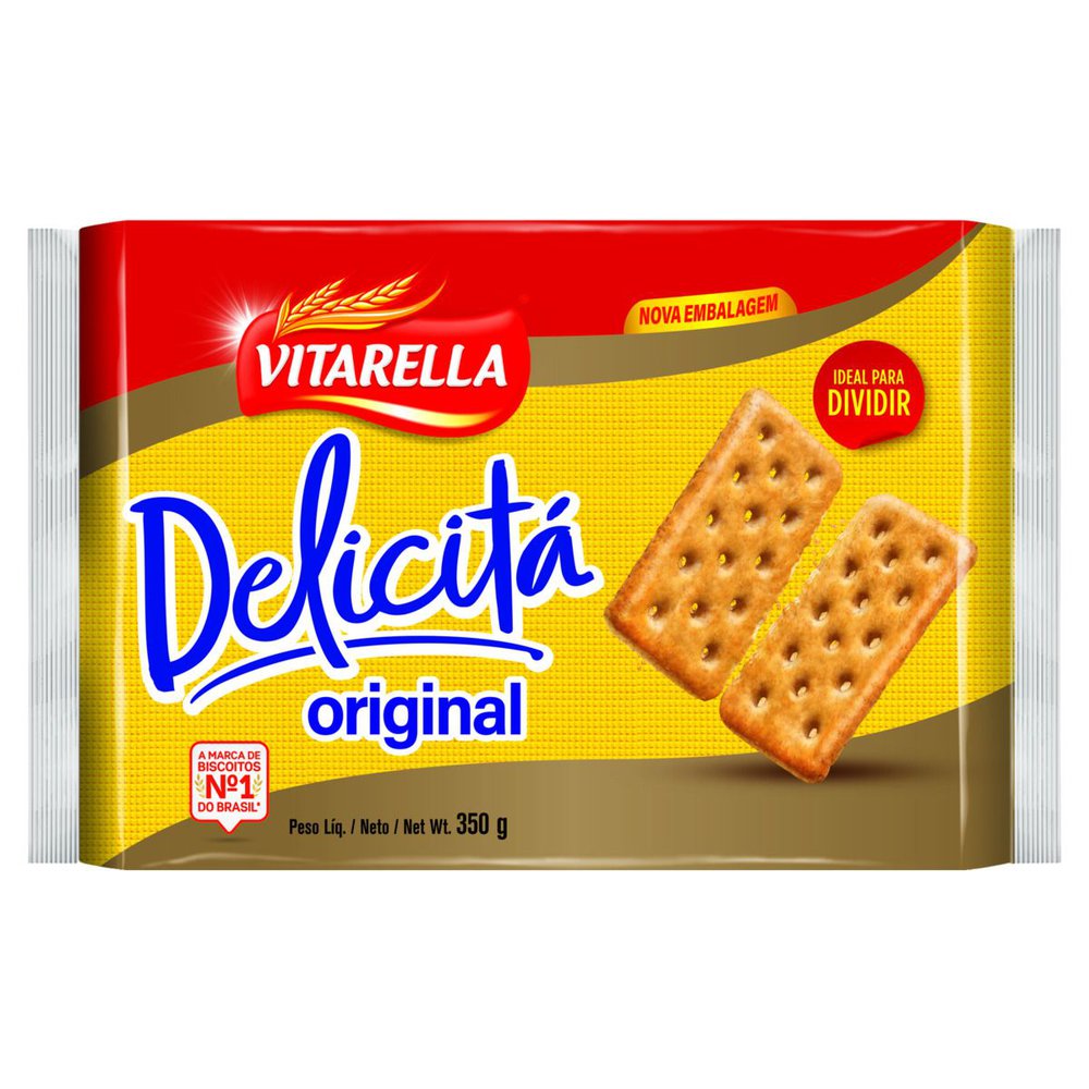 Biscoito Salgado Delicita Vitarella Original 350g
